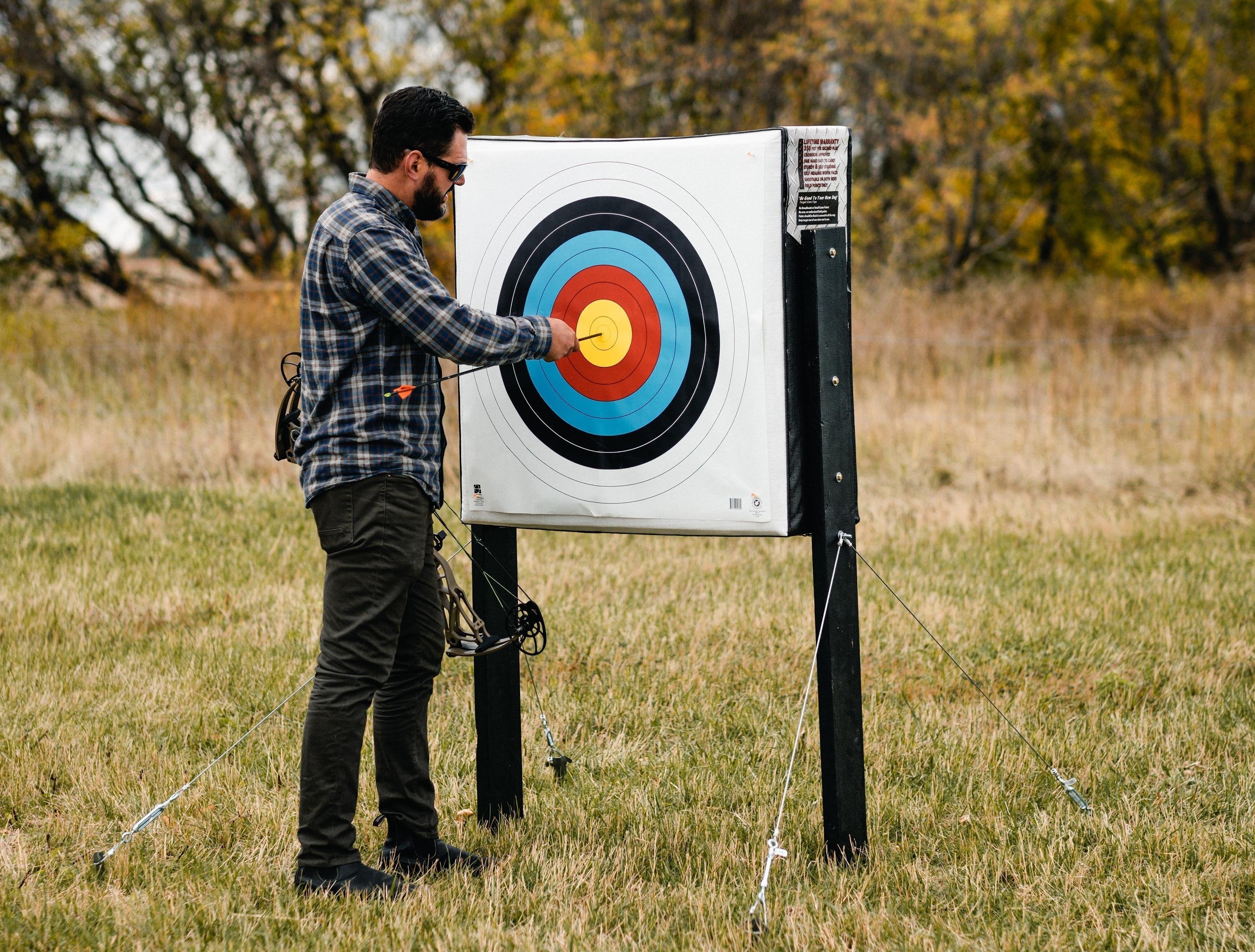 RangeDog PLUS Archery Target With Outdoor Stand by Bulldog Archery Tar ...